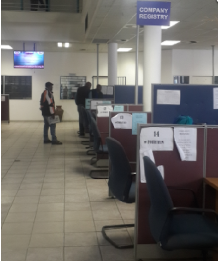 unit in charge company registration