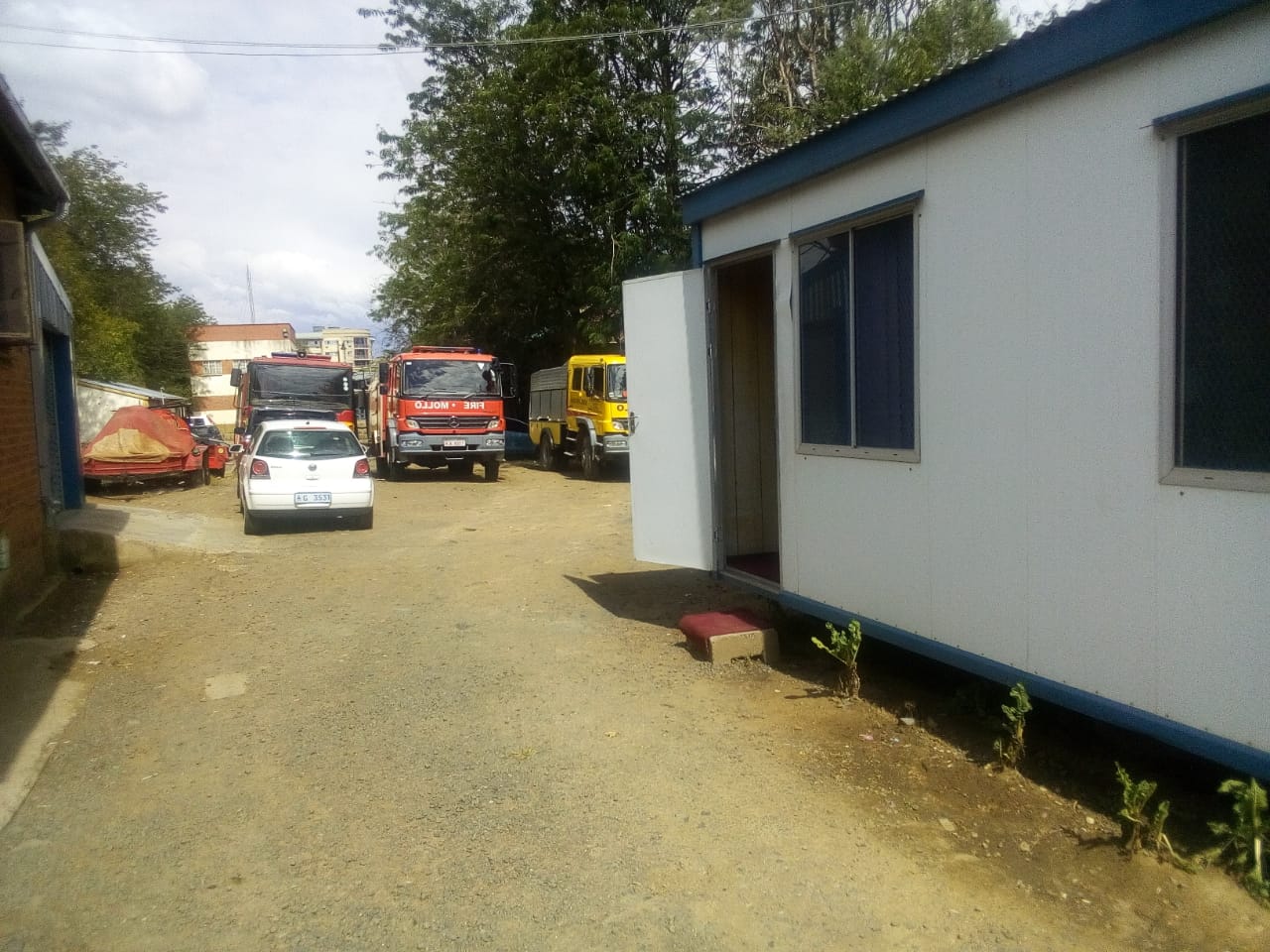 unit in charge maseru fire brigade