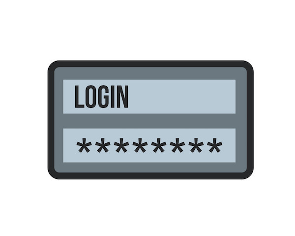 username and password